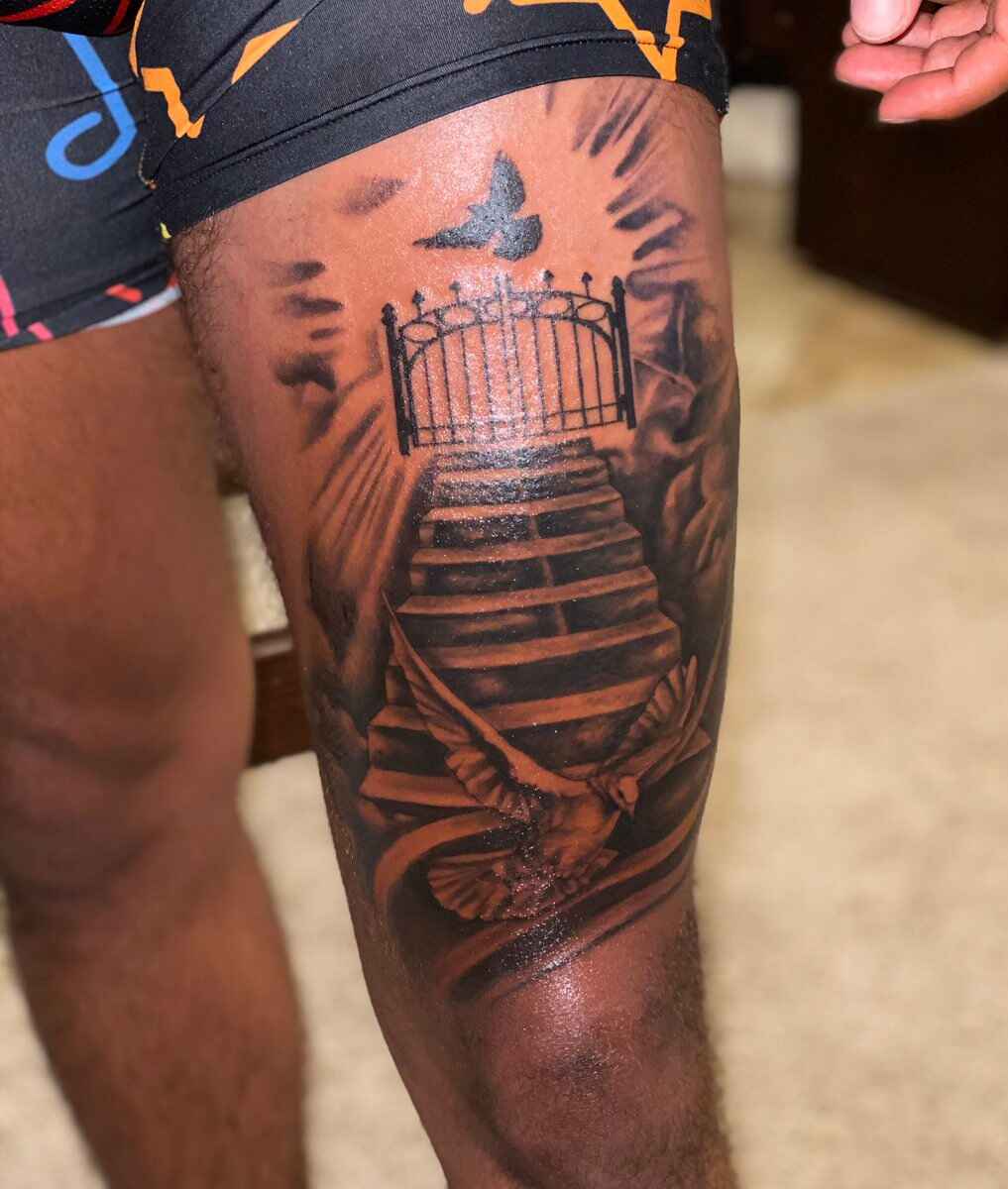 50 Divine Heavenly Gates Tattoos: Tips & Ideas for Spiritual Ink ...