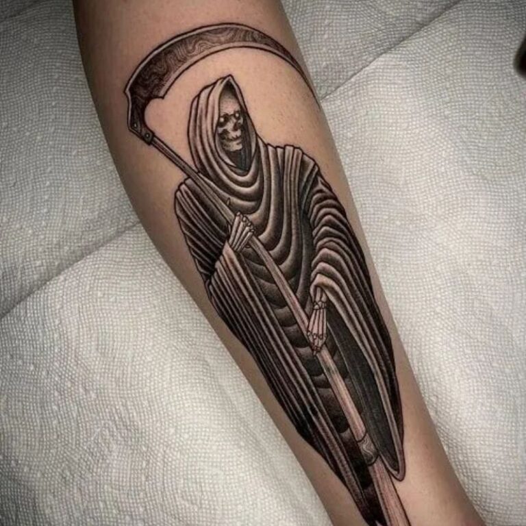 Angel of Death Tattoo Designs